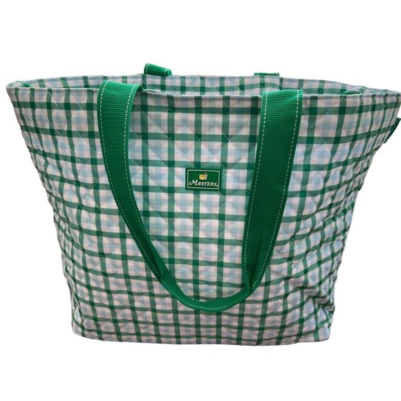 Masters | Bags | 224 Masters Golf Tote Bag Packable Scout Quilted Green ...
